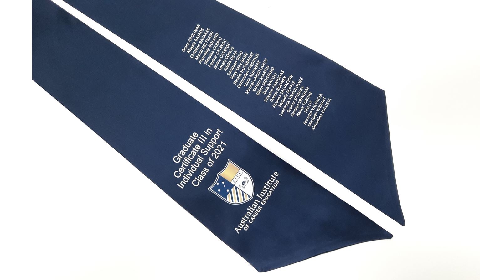 Graduation Sashes | Australian Made | Wanneroo Uniforms | Perth