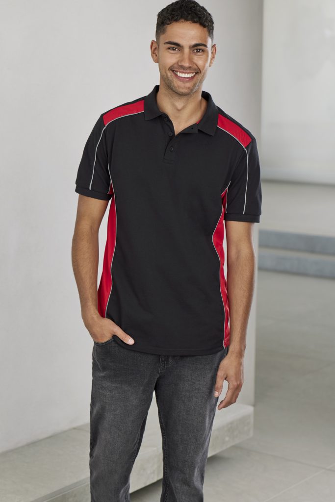 Unisex Grid Short Sleeve Polo - Wanneroo Uniforms Perth